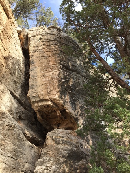 Rock Climb Juggernaut, New Mexico, I-40 Corridor