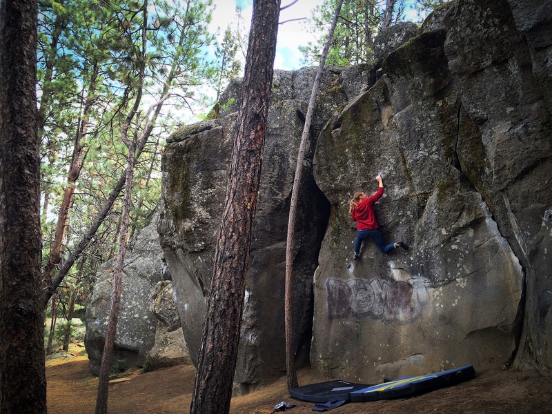 Bouldering in Bend Area, Central Oregon