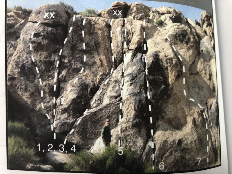 Rock Climbing in Conspiracy Wall, High Desert