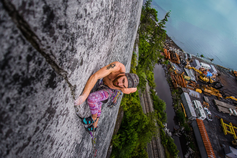 Rock Climbing in Quagmire Area, British Columbia