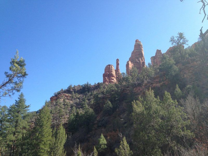 Rock Climbing in El Cerro del Perro, Southeast Utah
