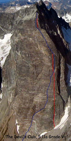 Rock Climb The Devils Club, Northwest Region