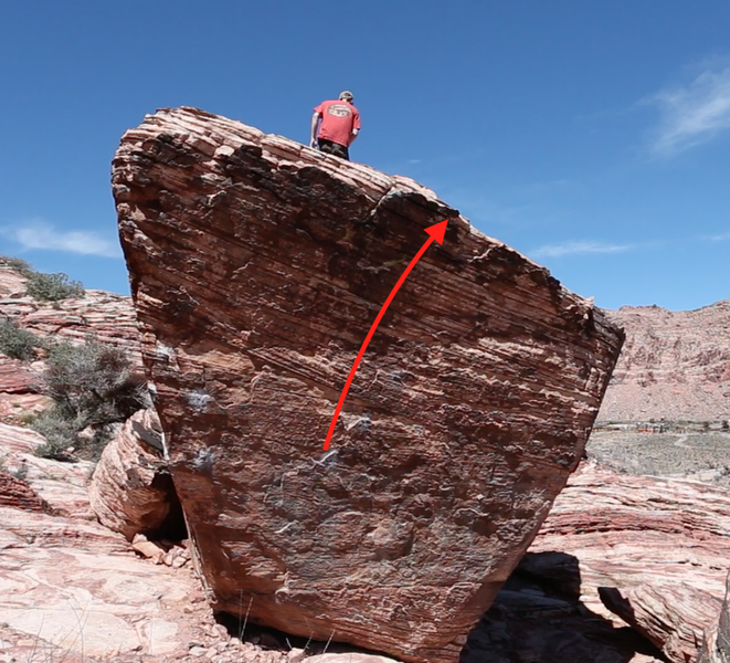 Climb Amazing Grace, Red Rocks