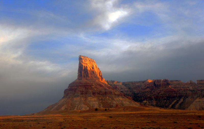 Rock Climbing in Bottleneck Peak, San Rafael Swell