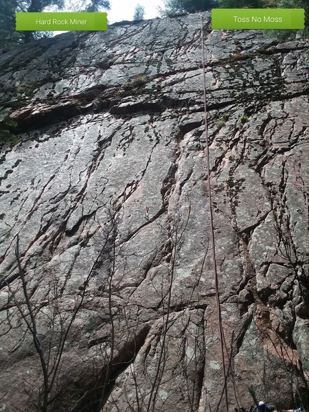 Rock Climb Toss No Moss, Santa Fe Area