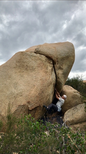 Rock Climb Dork Crack, San Diego County
