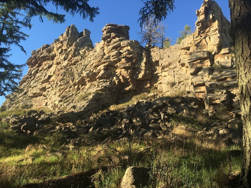 Rock Climbing in UB Observatory Cliffs, UB Observatory Cliffs