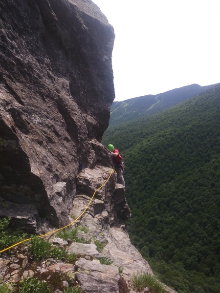 Rock Climbing in Elephant's Head Buttress, 1. Northern Vermont