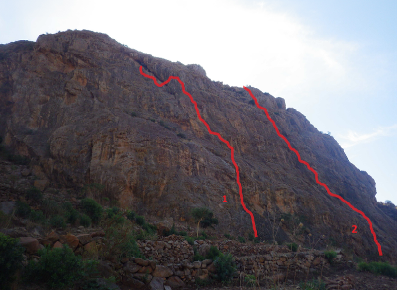 Rock Climbing in Monkey Rock, Tigray Region