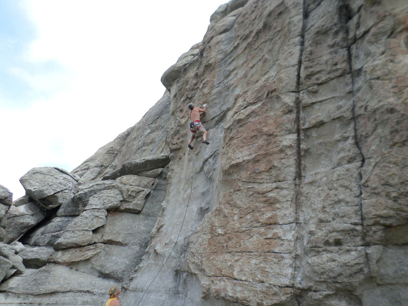 Rock Climb Dimples and Tits, City of Rocks