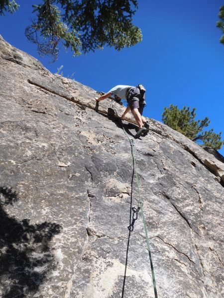 Rock Climb Phantom Ore Cart, San Bernardino Mountains