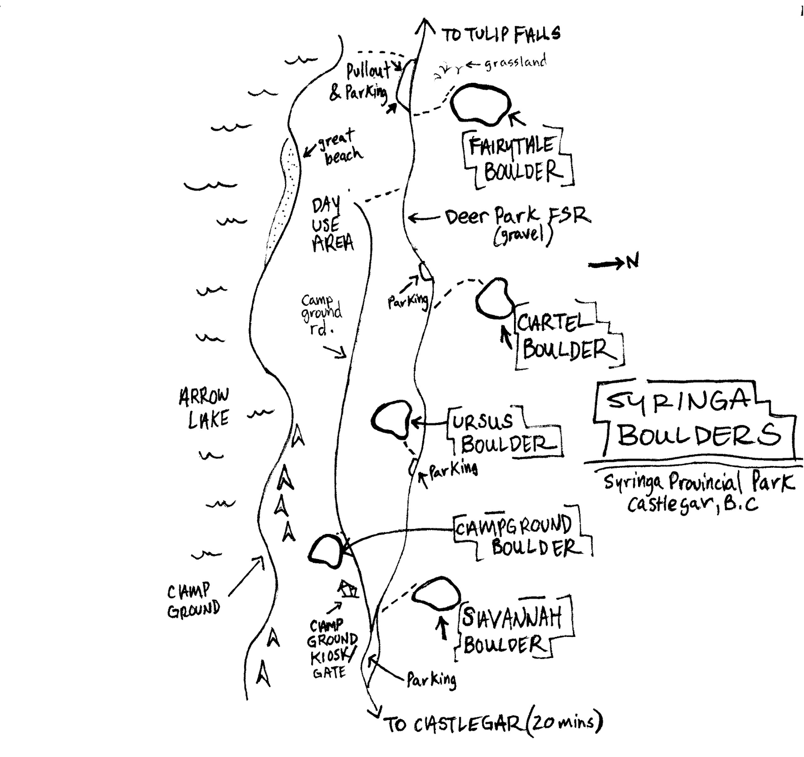 Syringa map