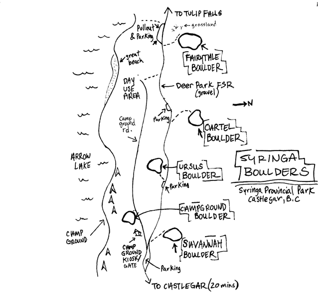 Syringa map