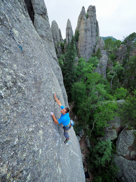 Rock Climbing in Abominable Snowman, The Needles Of Rushmore