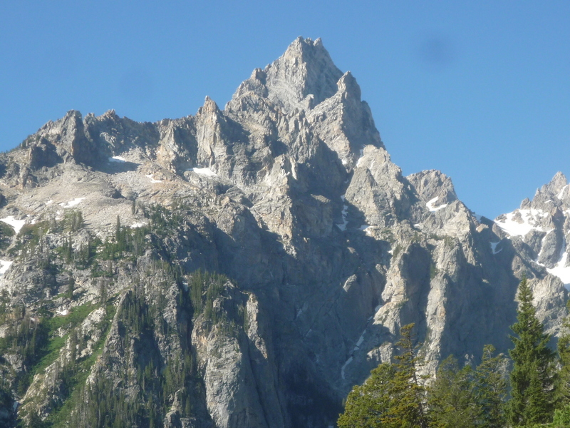 Rock Climb Direct North Ridge, Grand Teton National Park