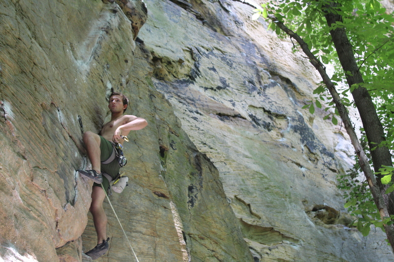 Getting ready to tackle the lower boulder problem