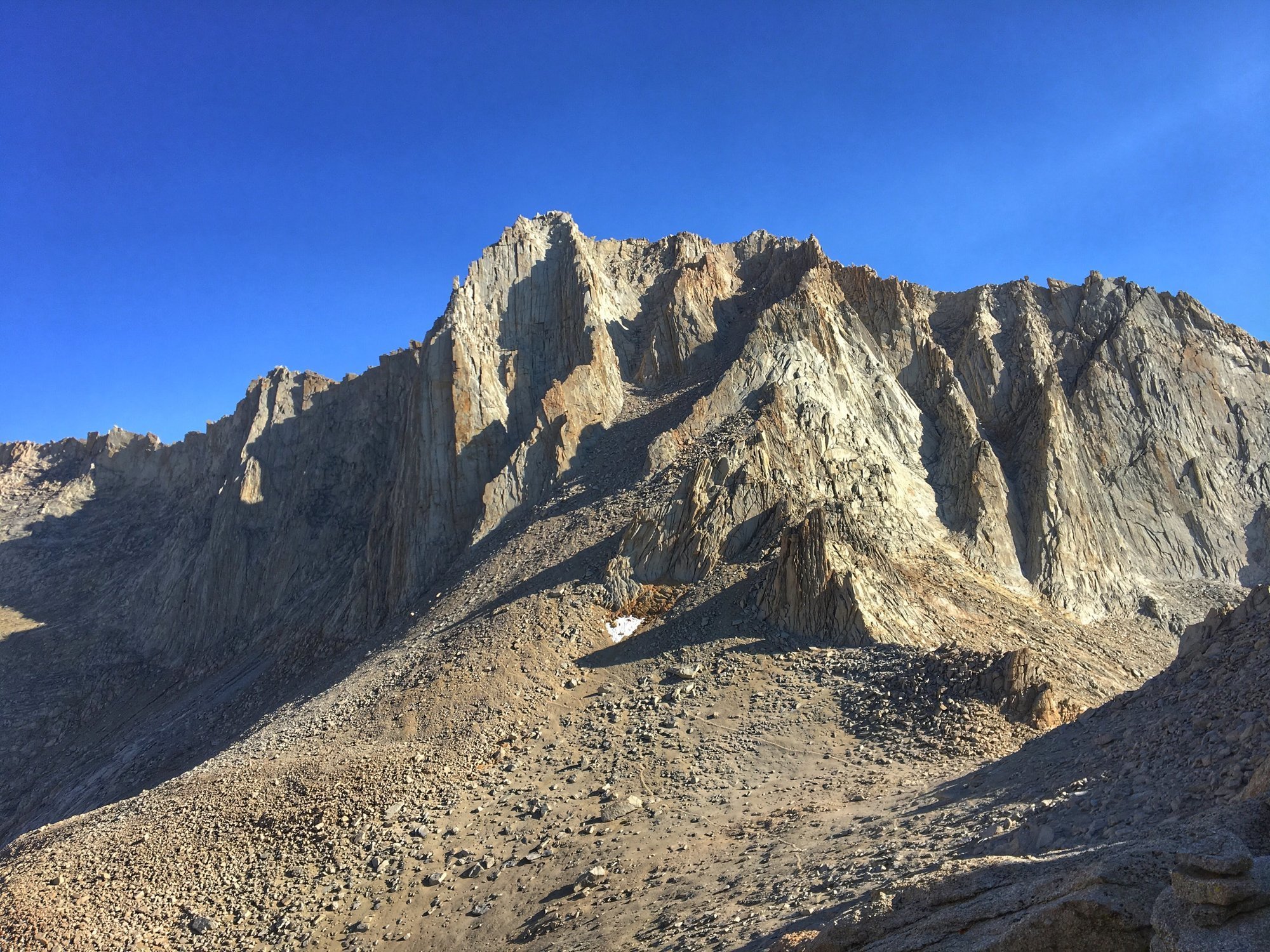 Mt. Russell as seen from Whitney-Russell pass
