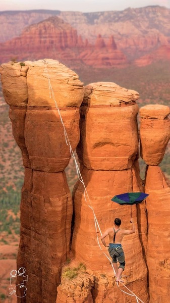 First rig of the Mace---> Dodger Highline done by the Zen Lunatics ...