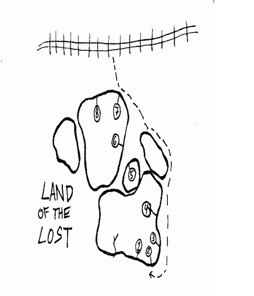 land of the lost map