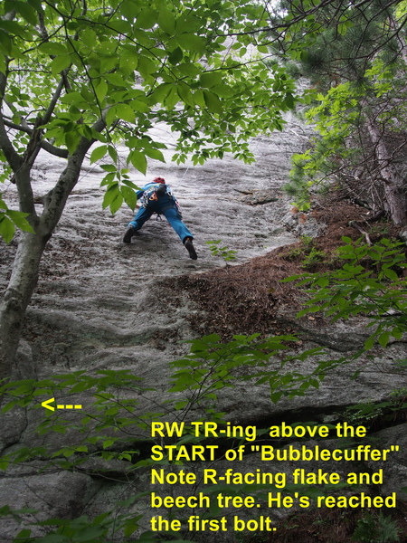 Rock Climb Bubblecuffer, a. Western Mountains