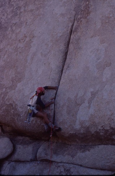 Rock Climb The Knight In Shining Armor, Joshua Tree National Park