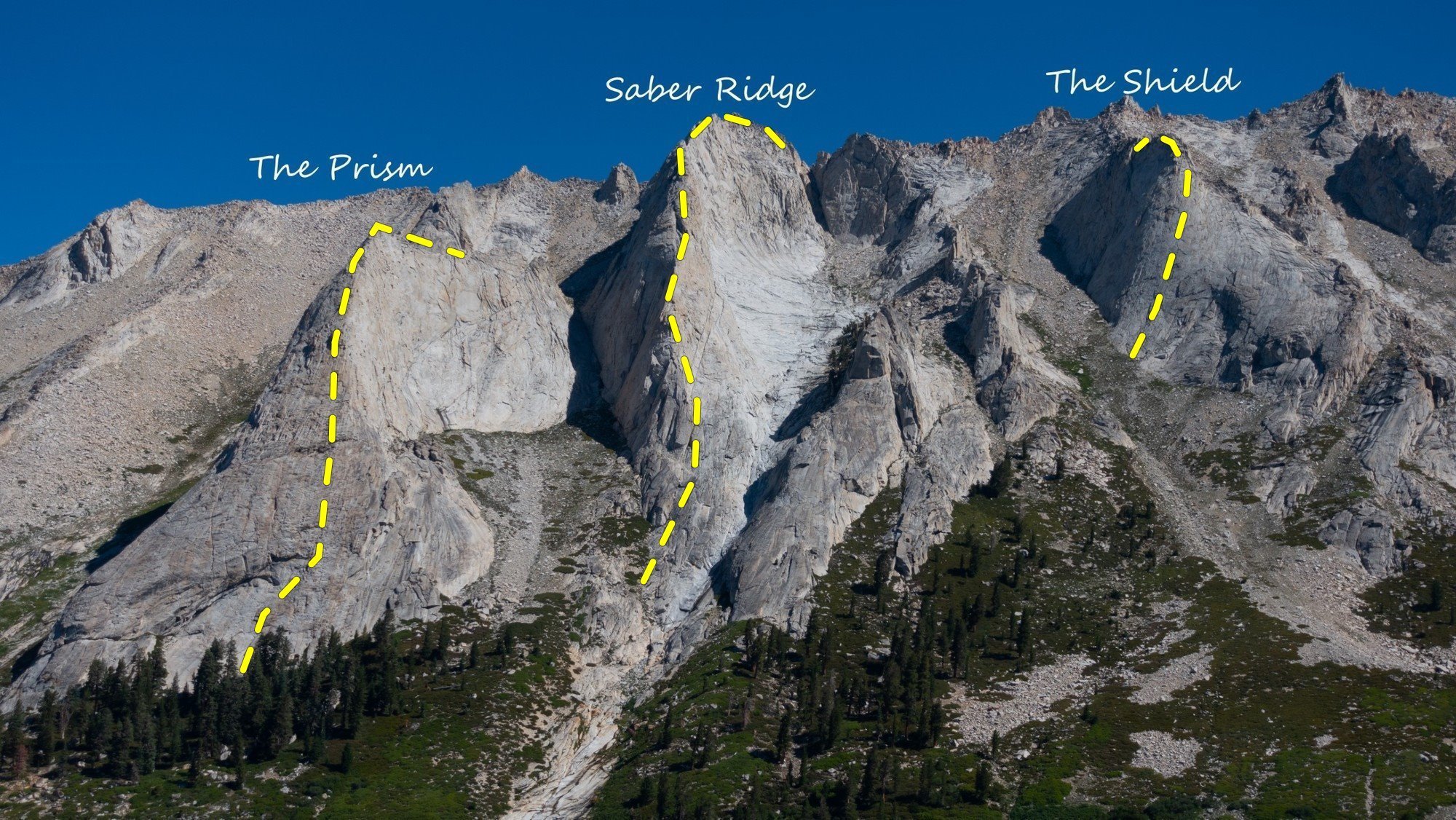 Prism Time, Saber Ridge Traverse, Shield and Sword