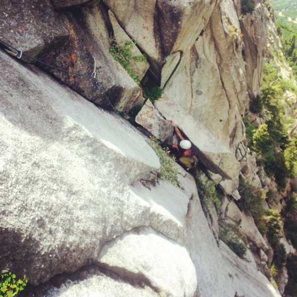 Rock Climb Snake Pit, Little Cottonwood Canyon