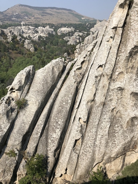 Rock Climbing in Transformer Corridor, City of Rocks