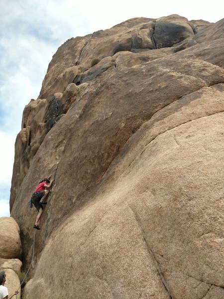 Rock Climbing in Willit Pillar, Joshua Tree National Park