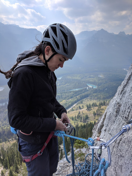 Rock Climb Cheese Grater, Banff National Park