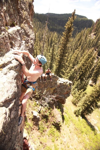 Rock Climb 25 Years A Virgin, Pagosa Springs