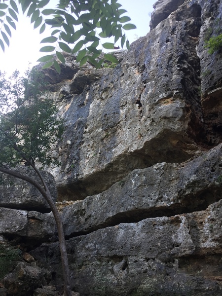Rock Climb Orc's Drool, Austin Area