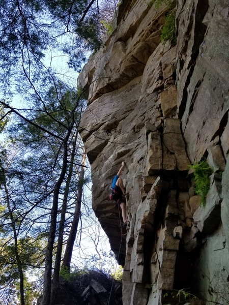 Rock Climbing in Shadow Wall, Deep Creek