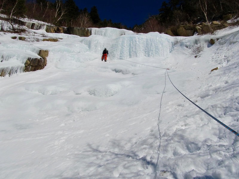 Ice step in the late season