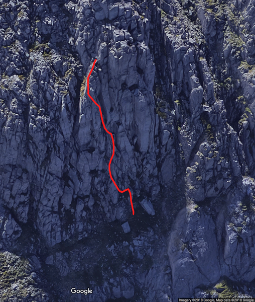 Rock Climbing in Glyder Fach, United Kingdom