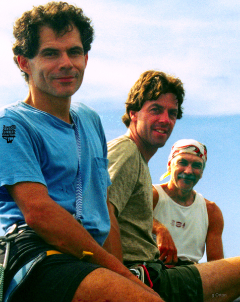 Left to right - Randy Rimby, Kent Benesch, Jim Anglin. Menagerie, OR. g ...