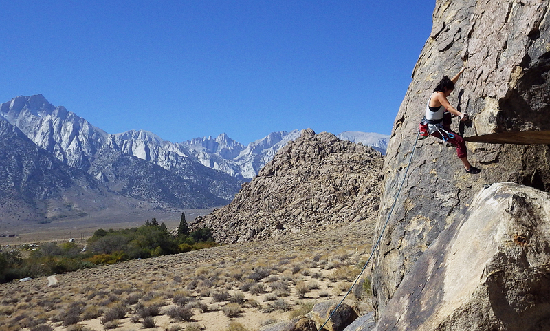 Rock Climb Snowball, Sierra Eastside