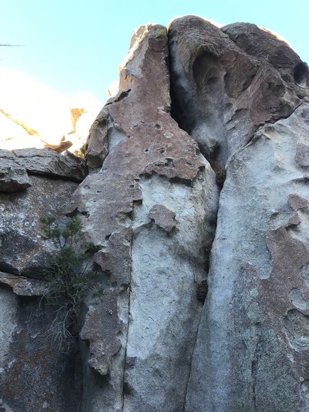 Rock Climb Continental Drift, City of Rocks