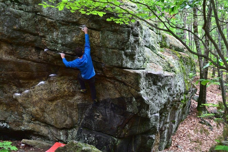 Climb Standard Overhang, a. Western Mountains