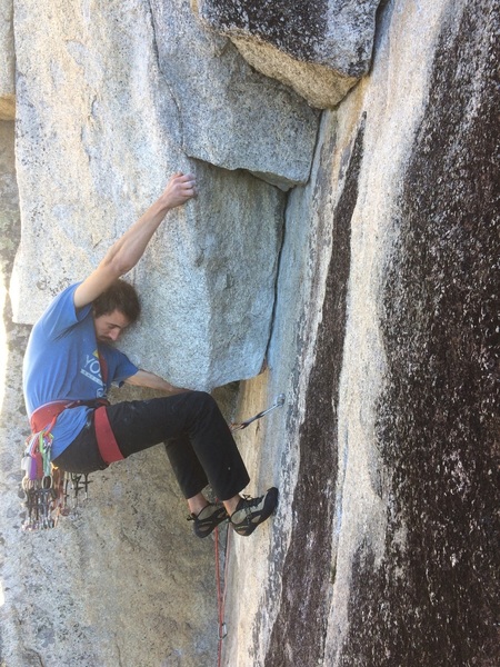 Rock Climbing in Gobsmacking Wall, British Columbia