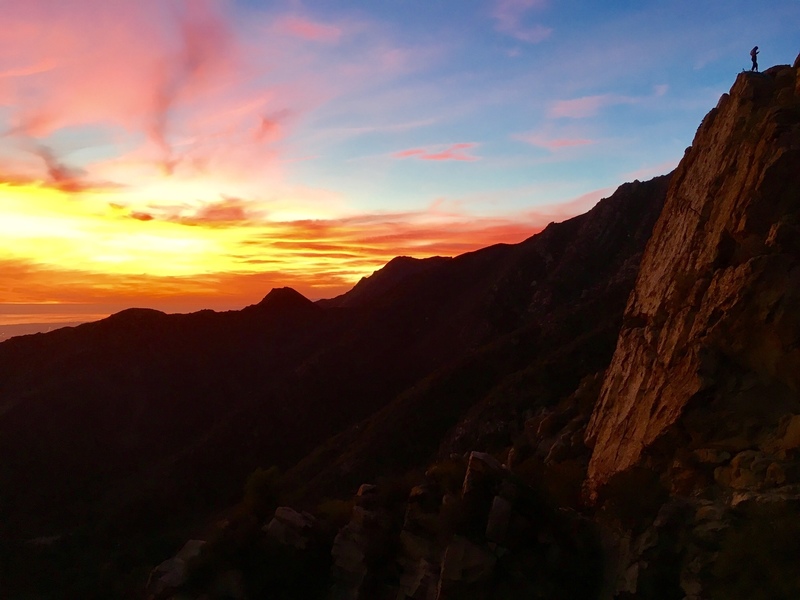Sunset & Gibraltar rock 11/2/2018