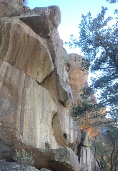 Rock Climb Copperhead, Northern Arizona