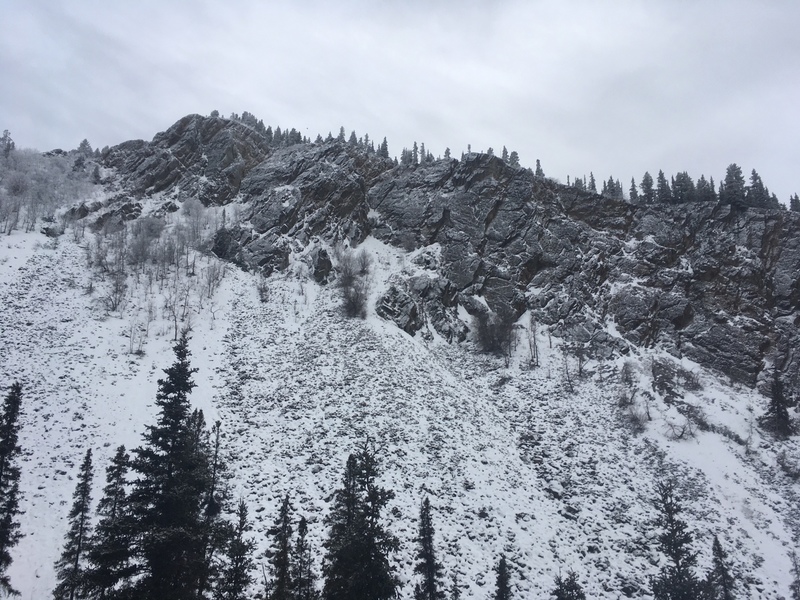 Rock Climb Charnel Grounds, Yukon Territory