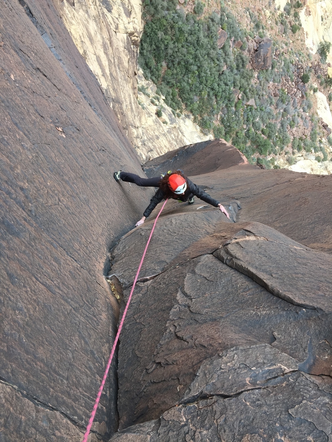 Taleen Kennedy follows the fourth pitch of The Nightcrawler