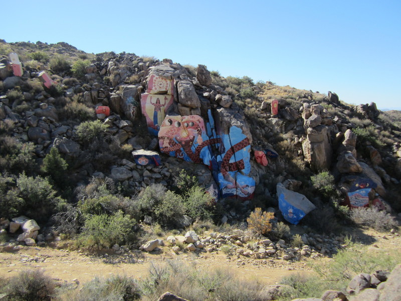 Bouldering in Cerbat Mountains, Northern Arizona