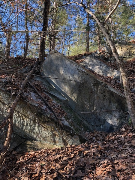 Boom Boom Boulder has some nice natural start holds on the bottom of ...