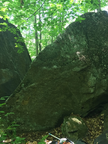 Climbing in Scary Boulders, WM: Kinsman Notch