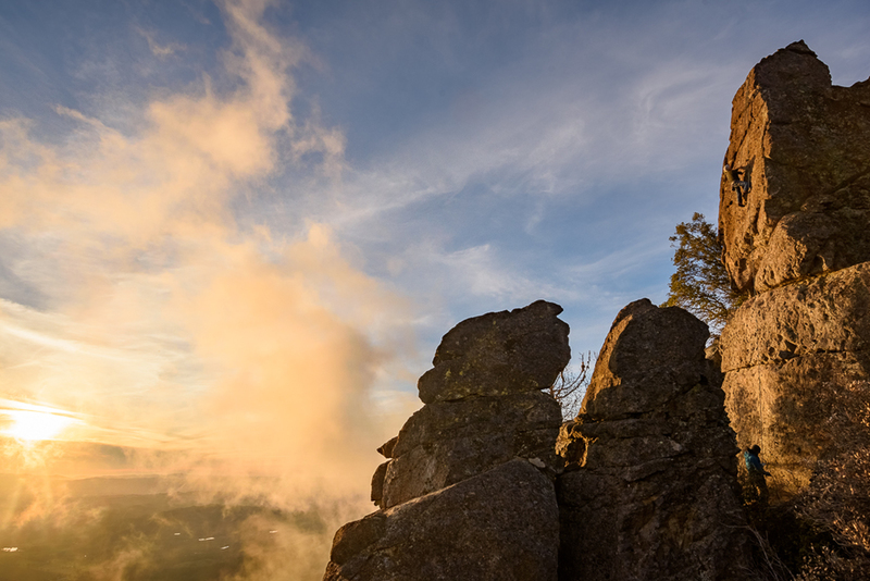 Rock Climbing in Kola Spire, San Francisco Bay Area