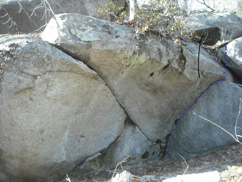Climb Stone of Stumbling, CT Bouldering