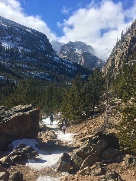 Rock Climbing in Glacier Gorge, RMNP - Rock